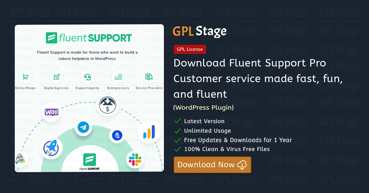 Fluent Support - Best Self-Hosted Helpdesk for Customer Support