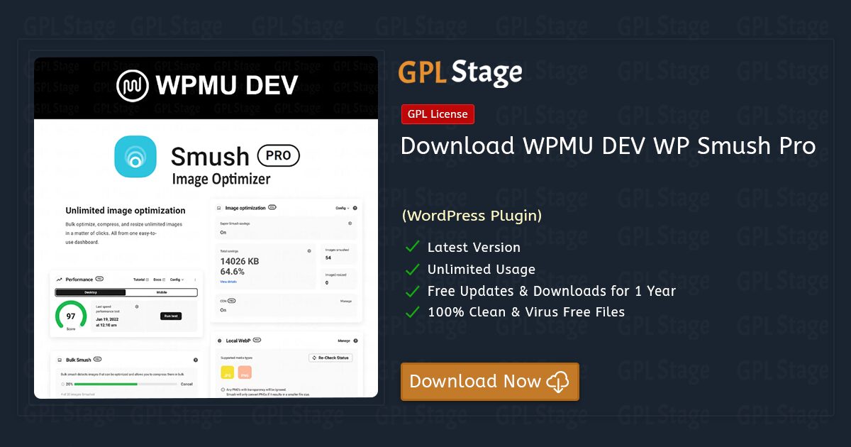 WPMU DEV WP Smush Pro