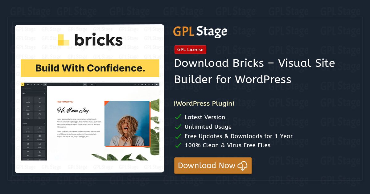 Bricks – Visual Site Builder For WordPress
