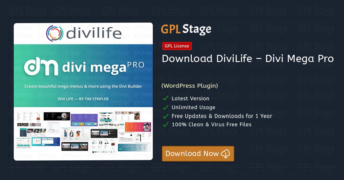 Divi Mega Pro The Most Powerful Popular Divi Mega Menu Plugin