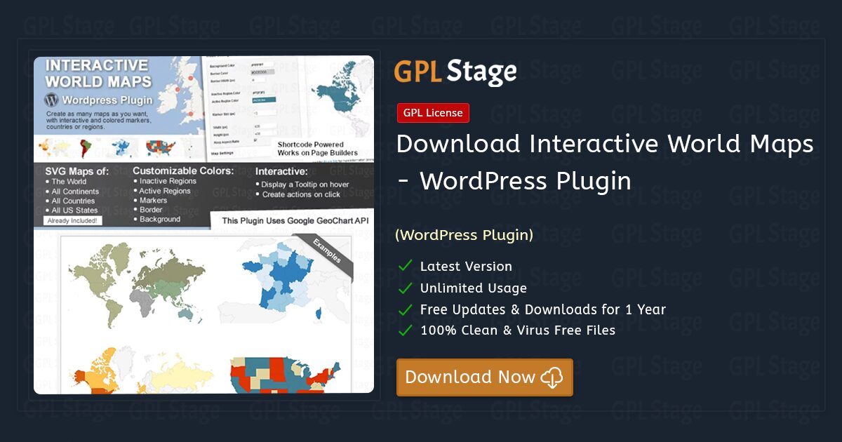 Interactive World Maps by cmoreira