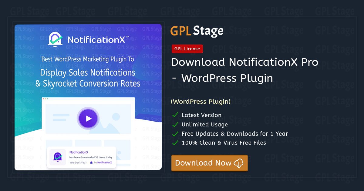 NotificationX Pro - Best Social Proof & FOMO Marketing Solution