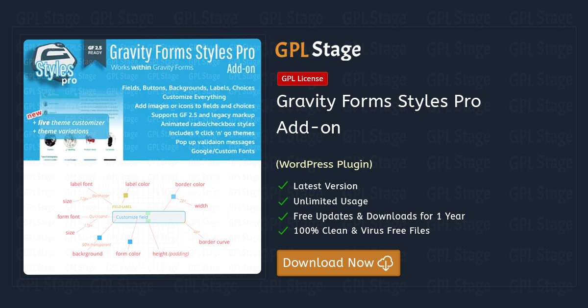 Gravity Forms Styles Pro Add-on