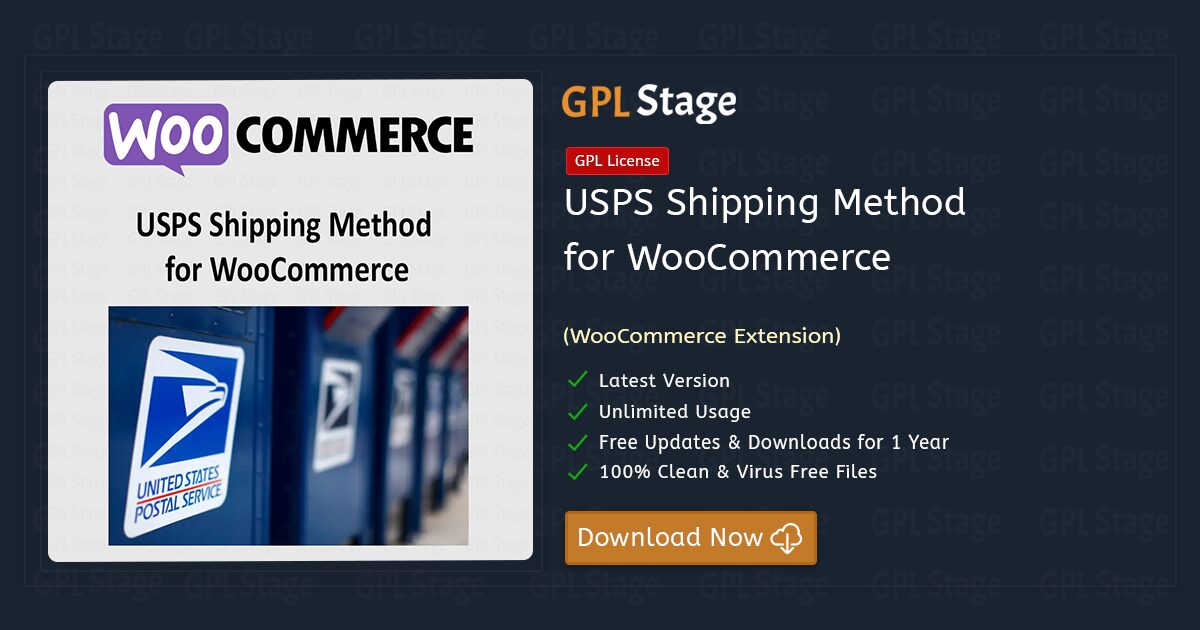 USPS Shipping Method for WooCommerce